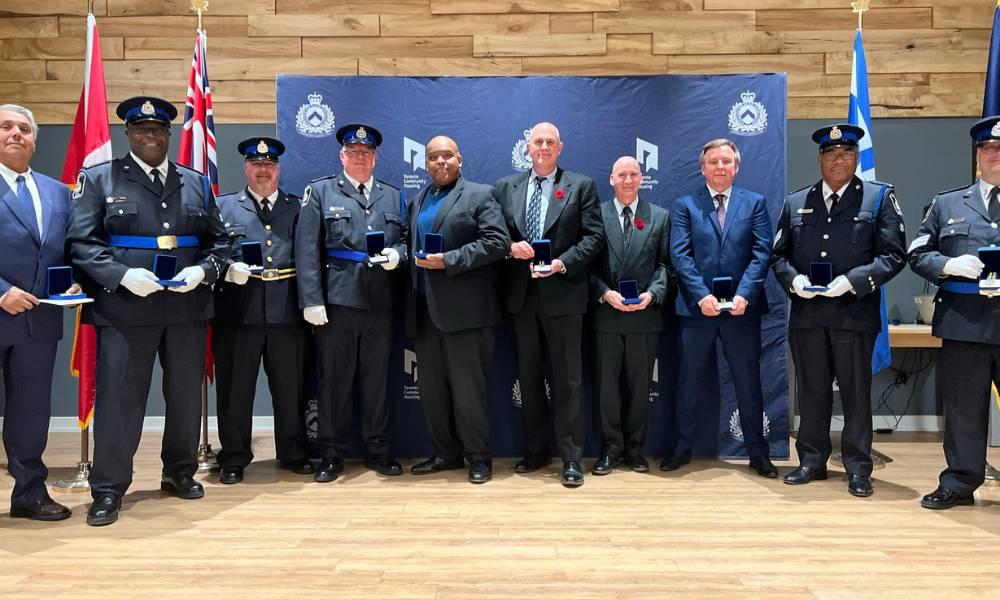 CSU honoured as 12 Officers awarded the Peace Officer Exemplary Service ...